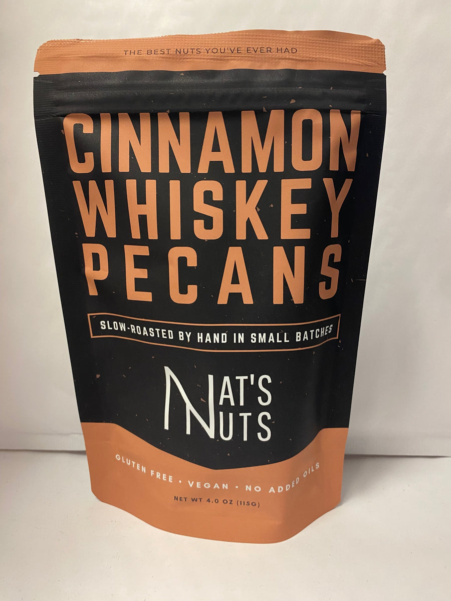 Cinnamon Whiskey Pecans – Buffalo Artisan Food Traders